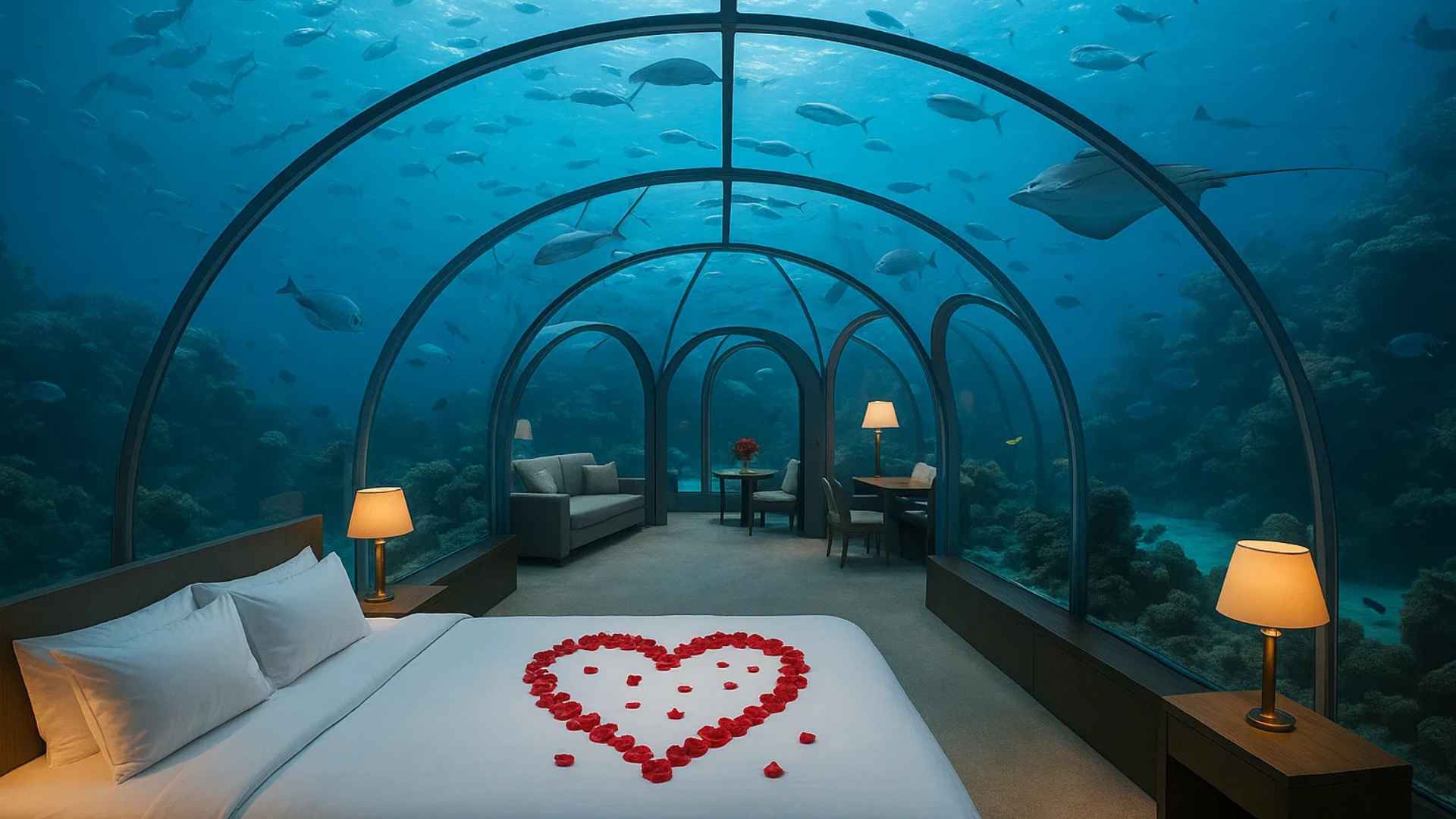 The BEST Maldives Underwater Hotels in 2025: Sleeping With Sharks