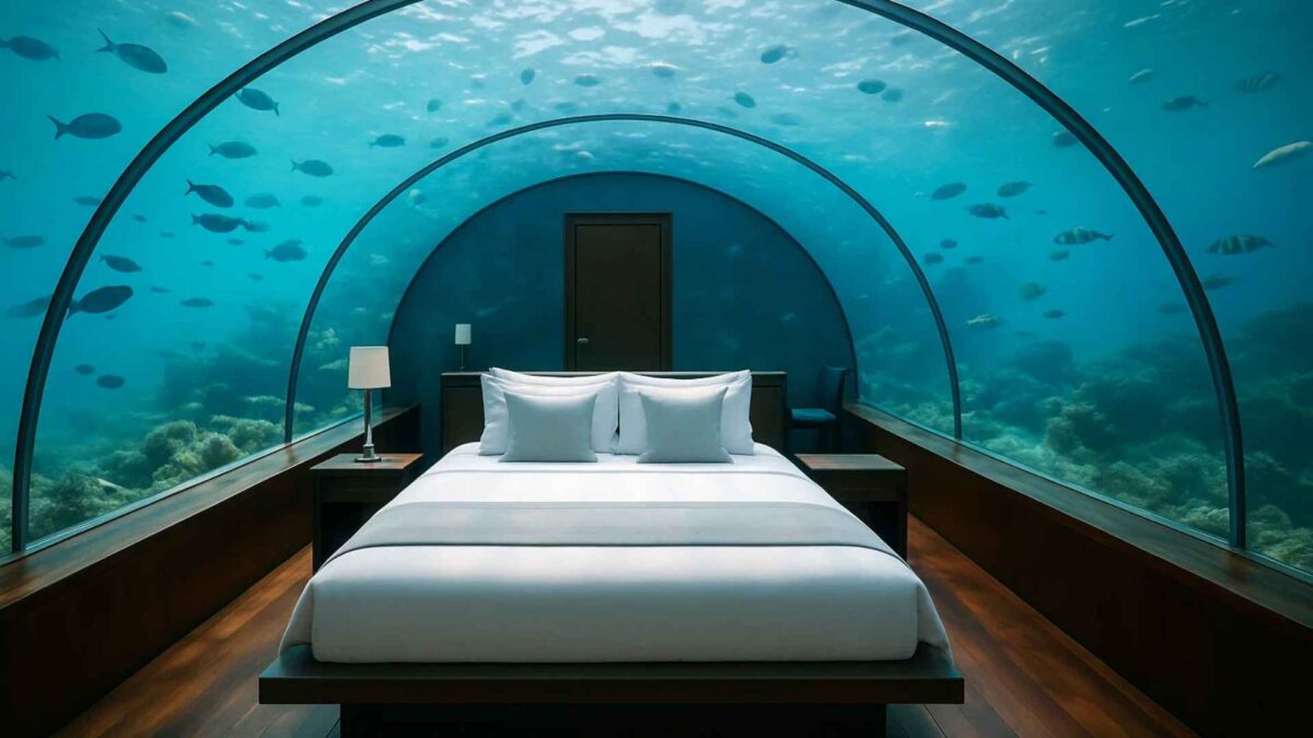 The BEST Maldives Underwater Hotels in 2025: Sleeping With Sharks