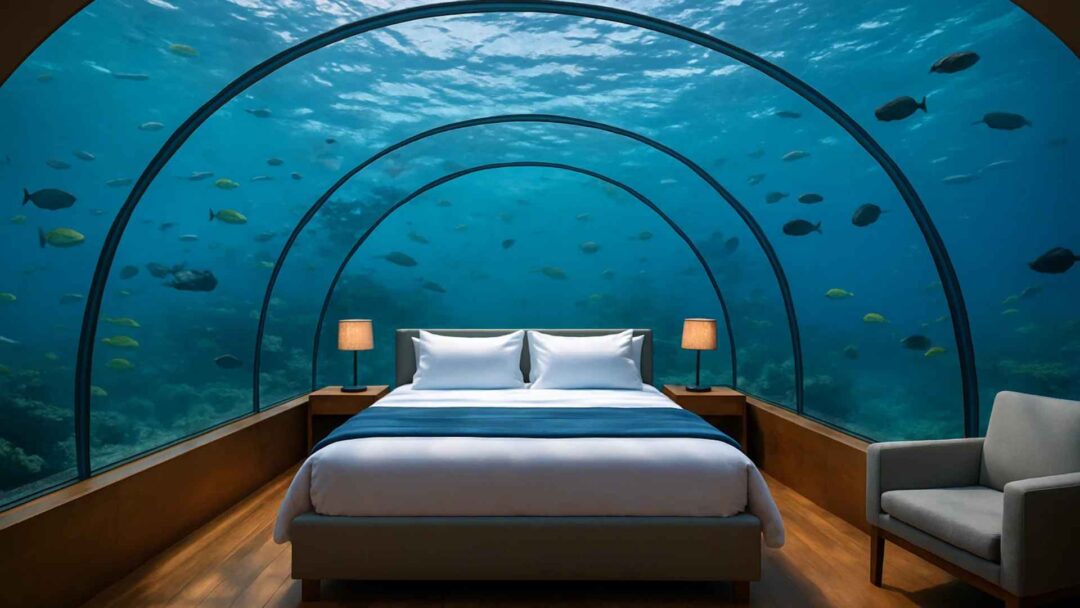 The BEST Maldives Underwater Hotels in 2025: Sleeping With Sharks